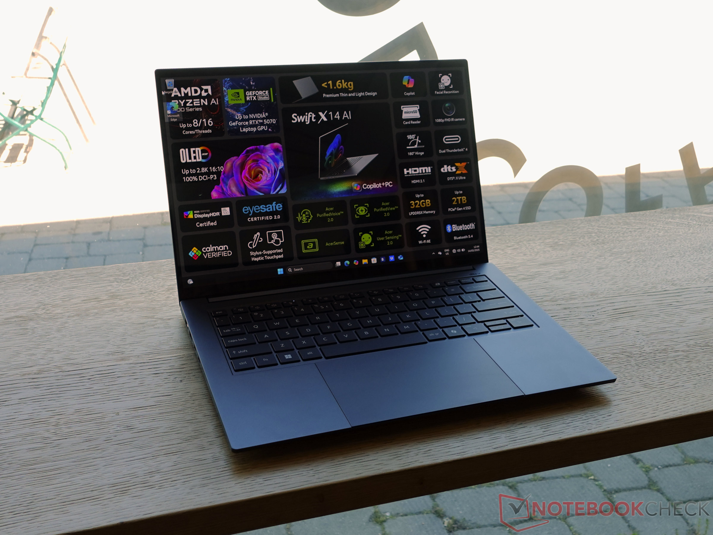 宏碁 Swift X 14 AI 发布，配备 Nvidia RTX 5070 和 AMD Strix Point CPU ...