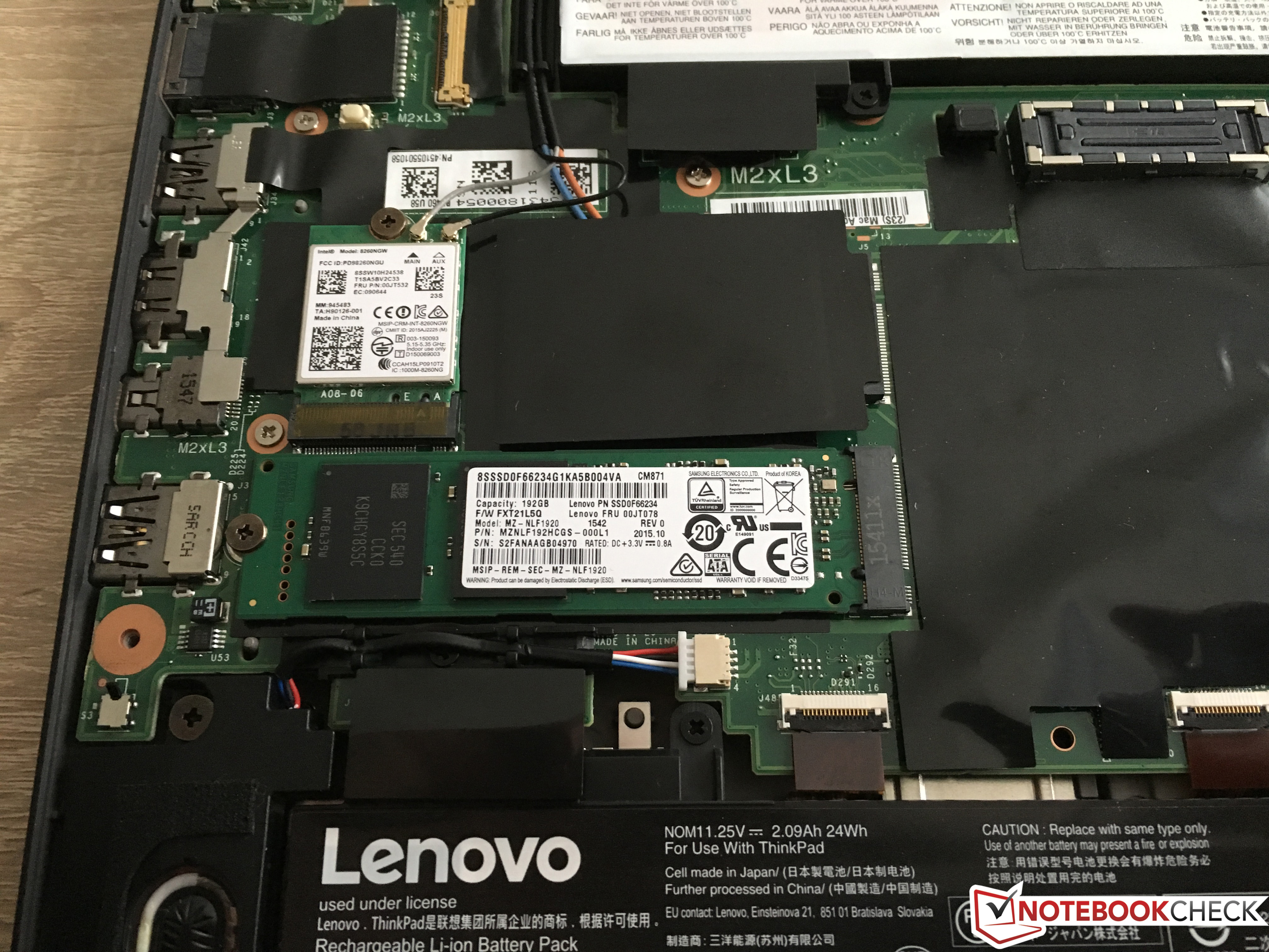 联想 ThinkPad T460s (Core i5, Full HD) 超级本简短评测 - Notebookcheck