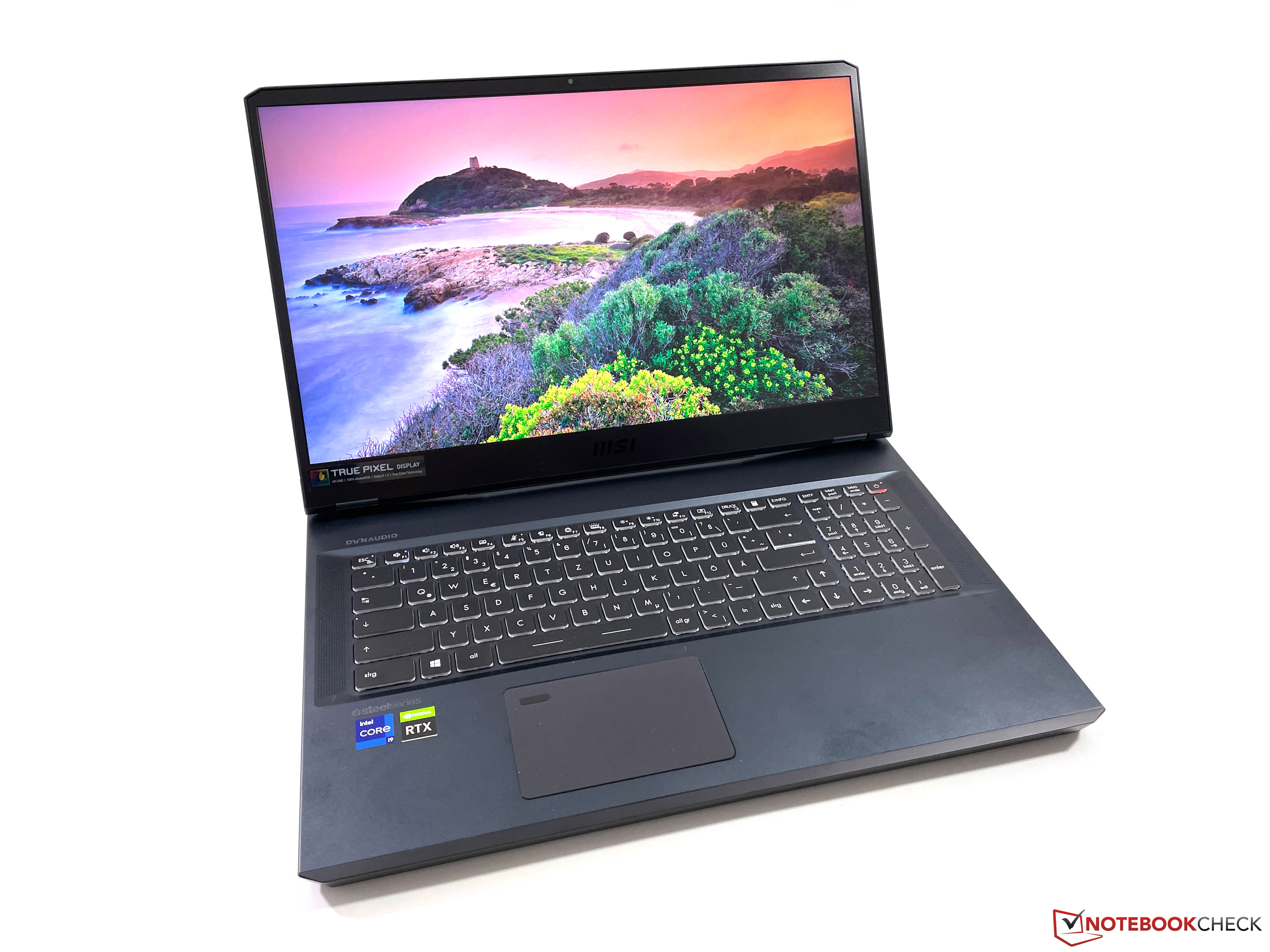 微星WE76的回顾。移动工作站追求最大性能 - Notebookcheck