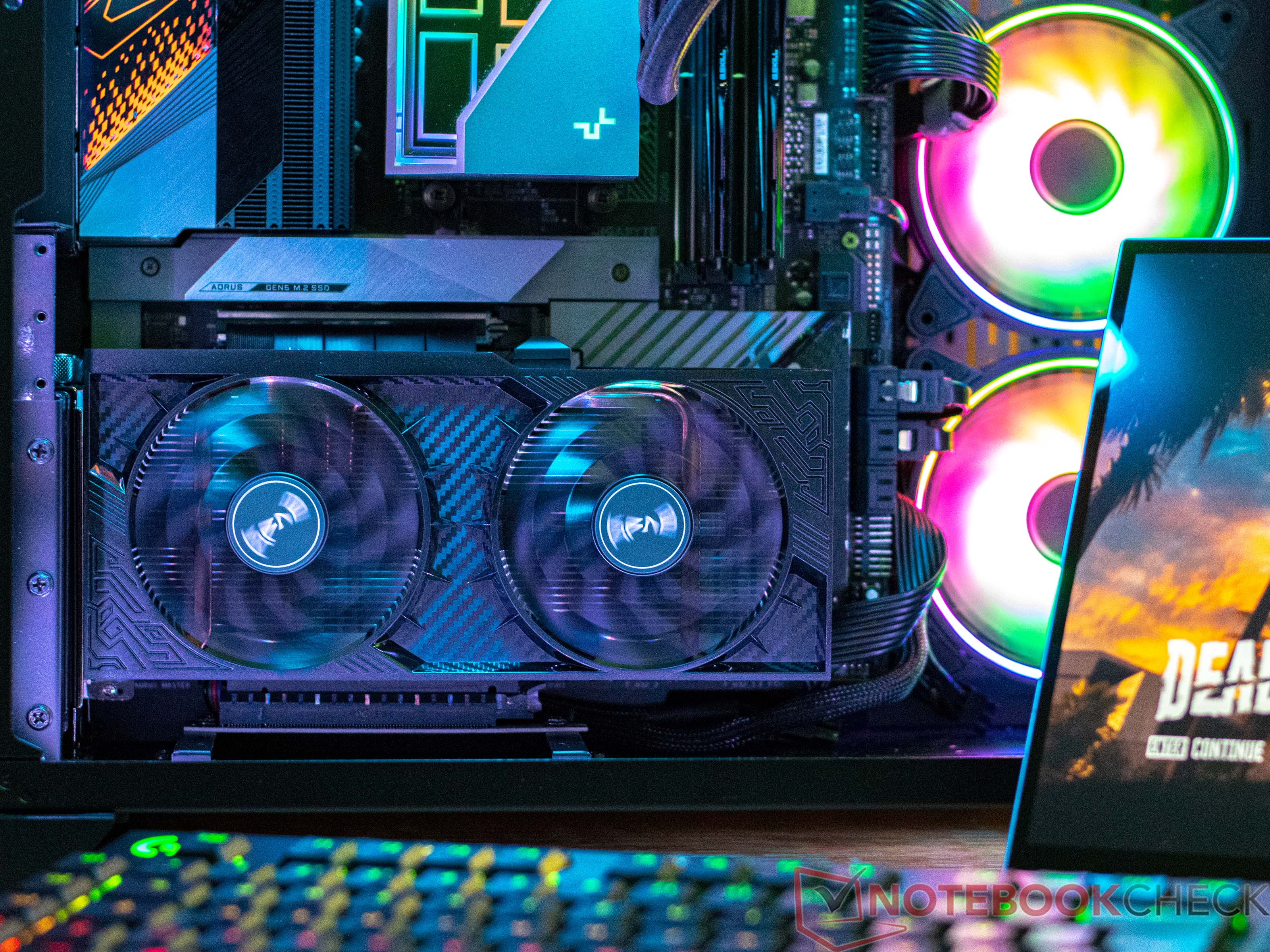 KFA2GeForce RTX 4060 1-Click OC 2X 显卡评测：当前入门级 GPU 的功耗超出预期 ...