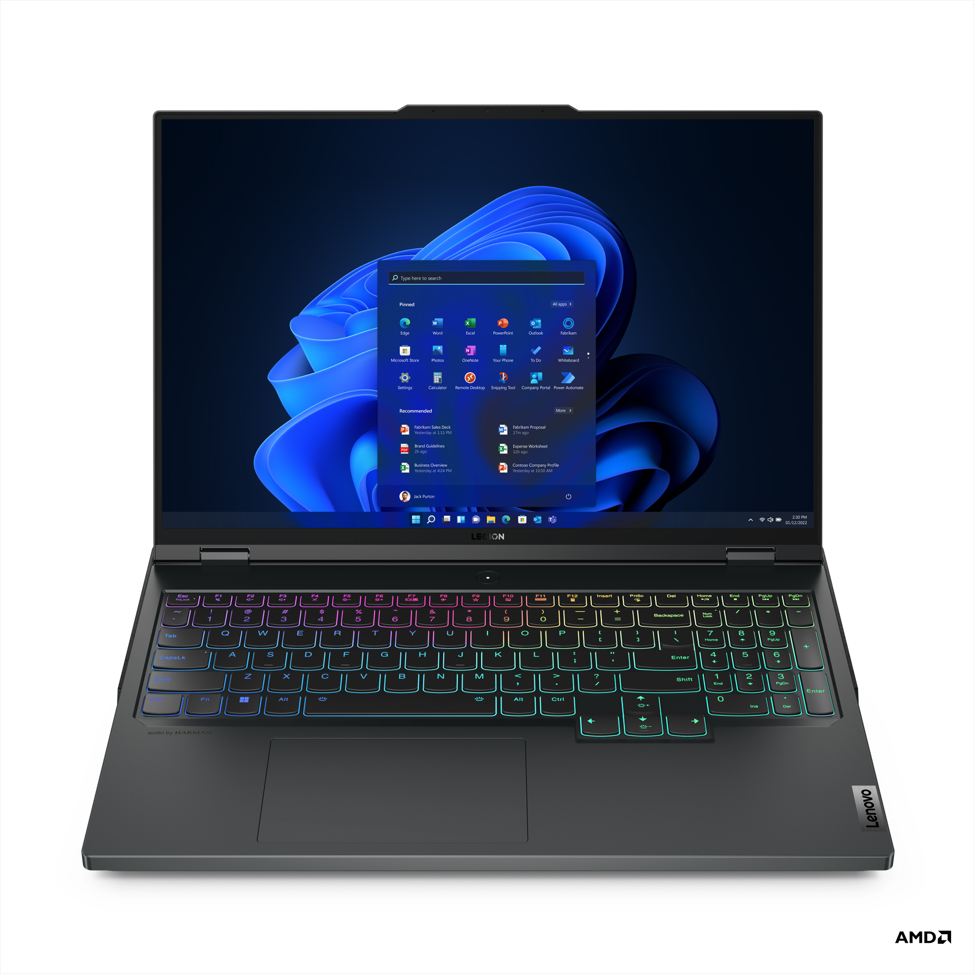 联想Legion Pro 7和联想Legion Pro 5游戏笔记本亮相，配备AMD龙腾系列处理器和240赫兹WQXGA屏幕 ...