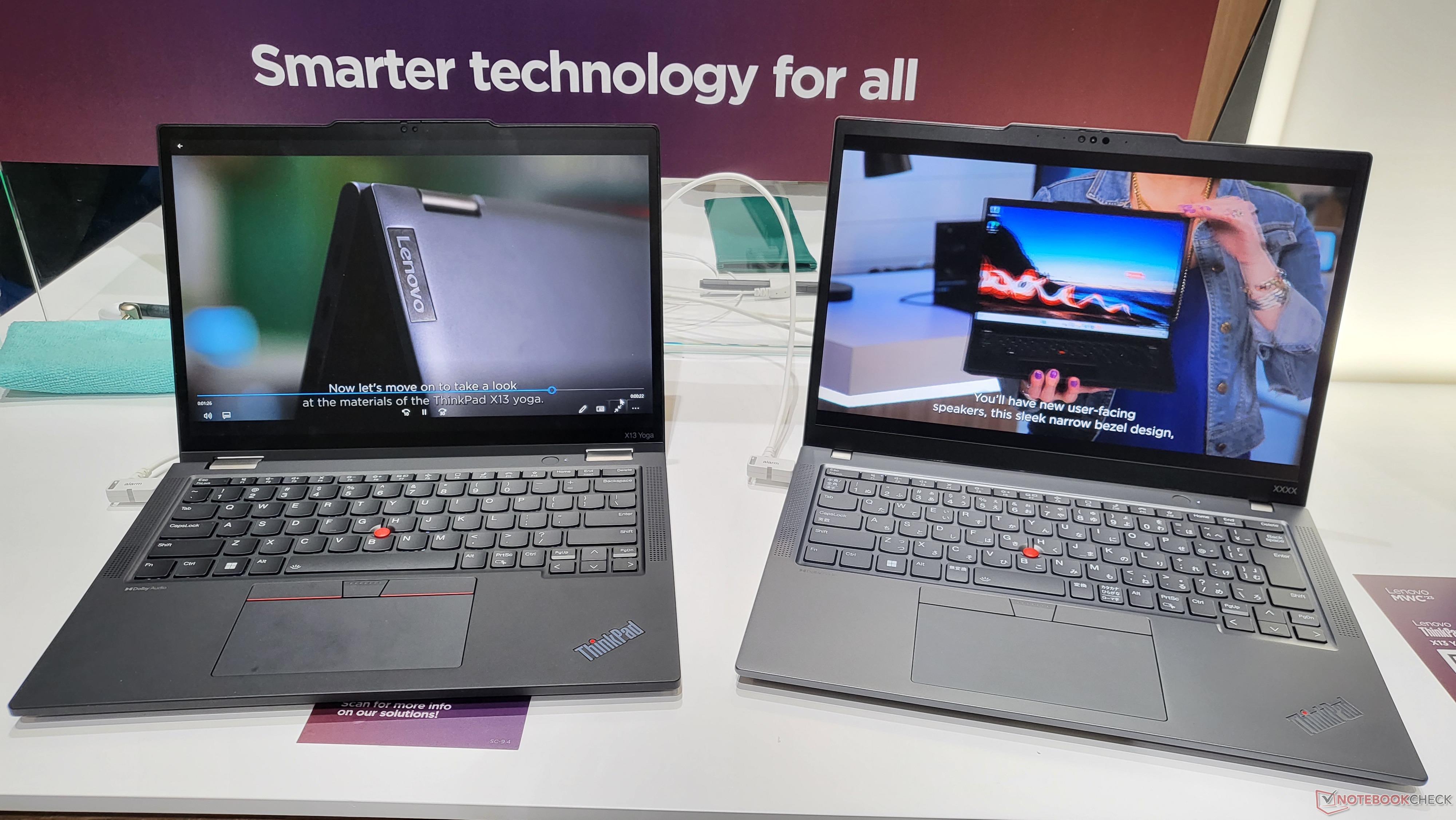 2023年ThinkPads上手。新触摸板的Z13，新设计的X13，64GB内存的T14 G4 - Notebookcheck-cn.com News