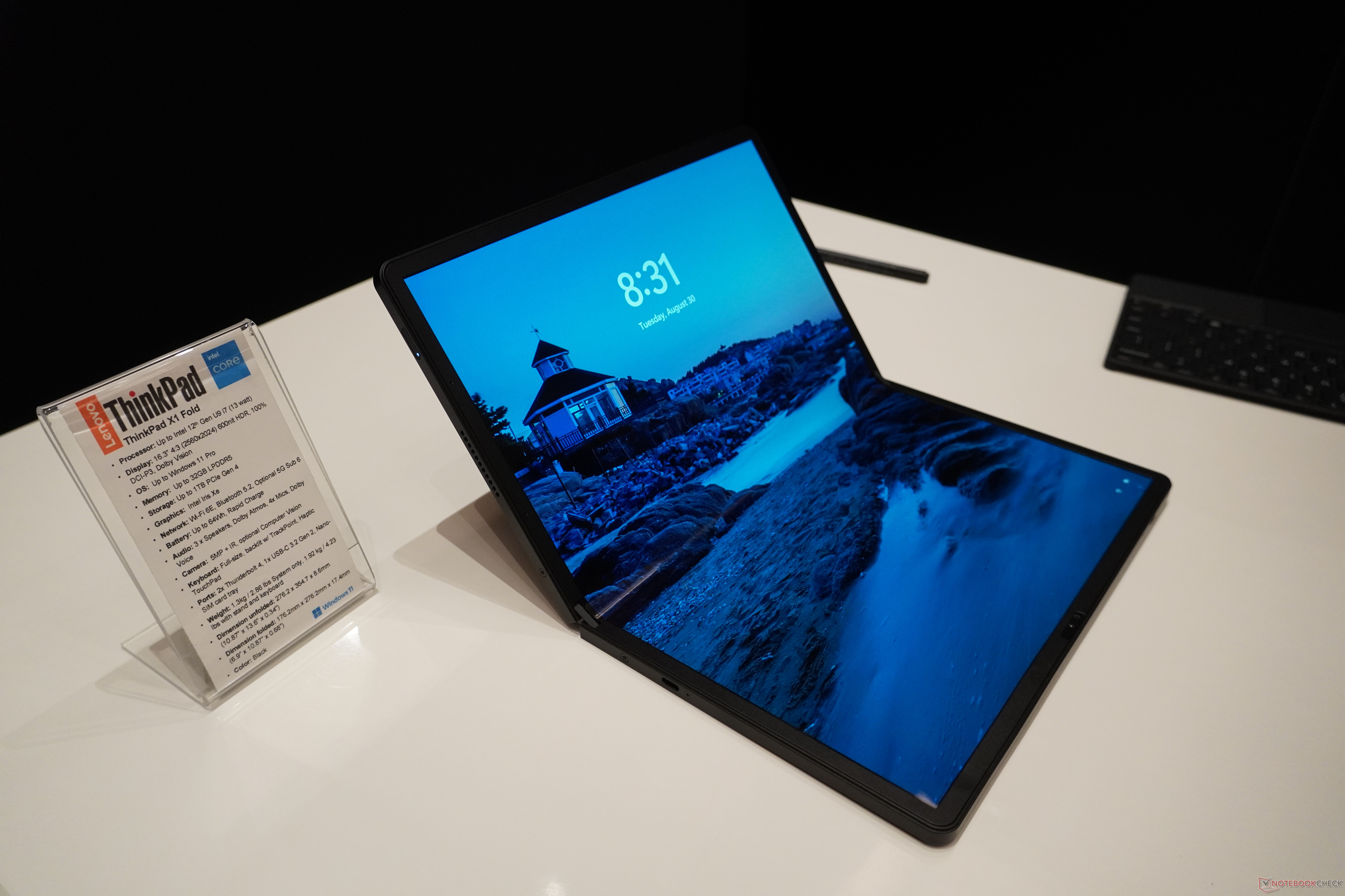 联想ThinkPad X1 Fold 16上手：新版本更实用同时也更不实用 - Notebookcheck-cn.com News