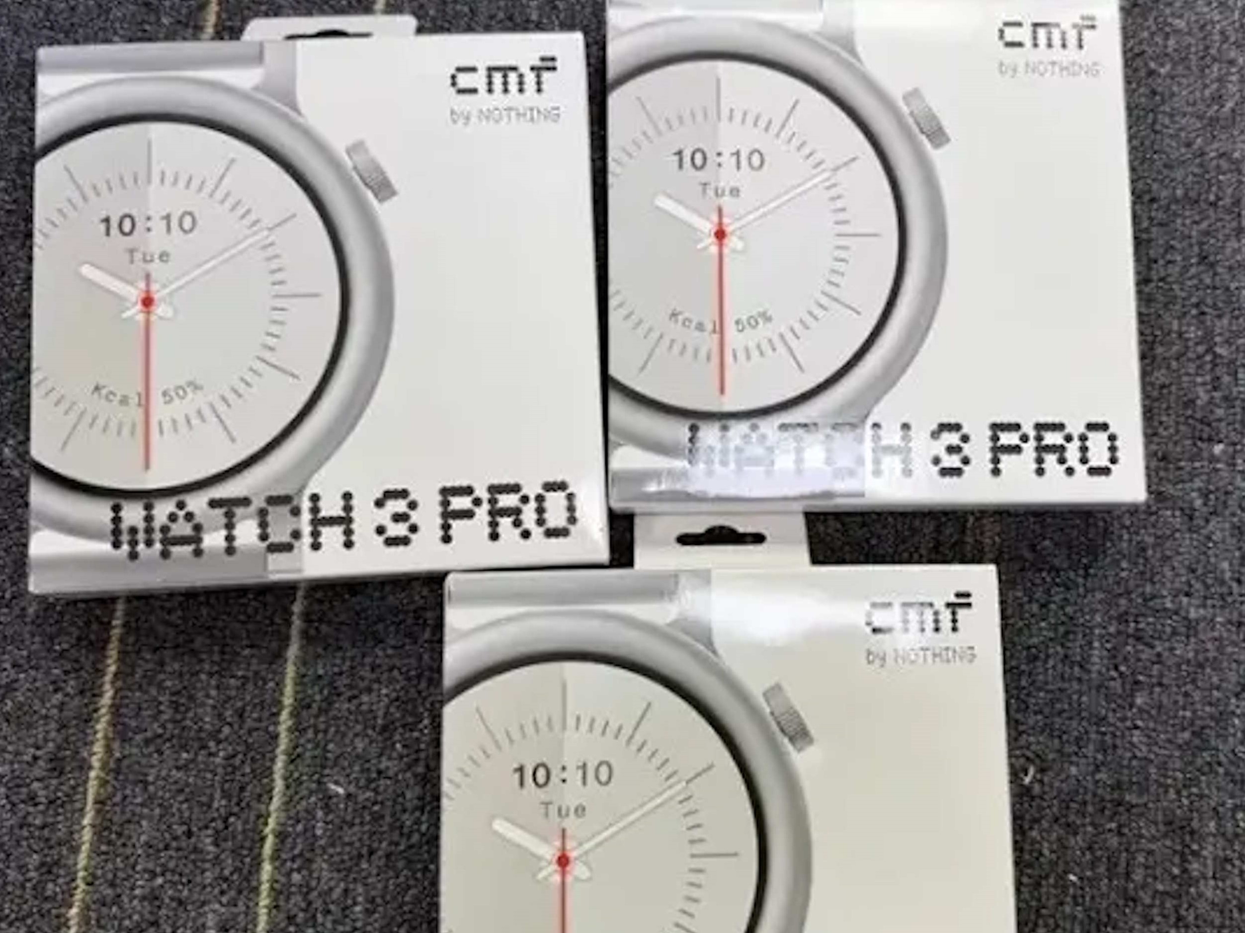 没有 CMF Watch 3 Pro：零售包装揭开规格和升级的神秘面纱 - Notebookcheck-cn.com News