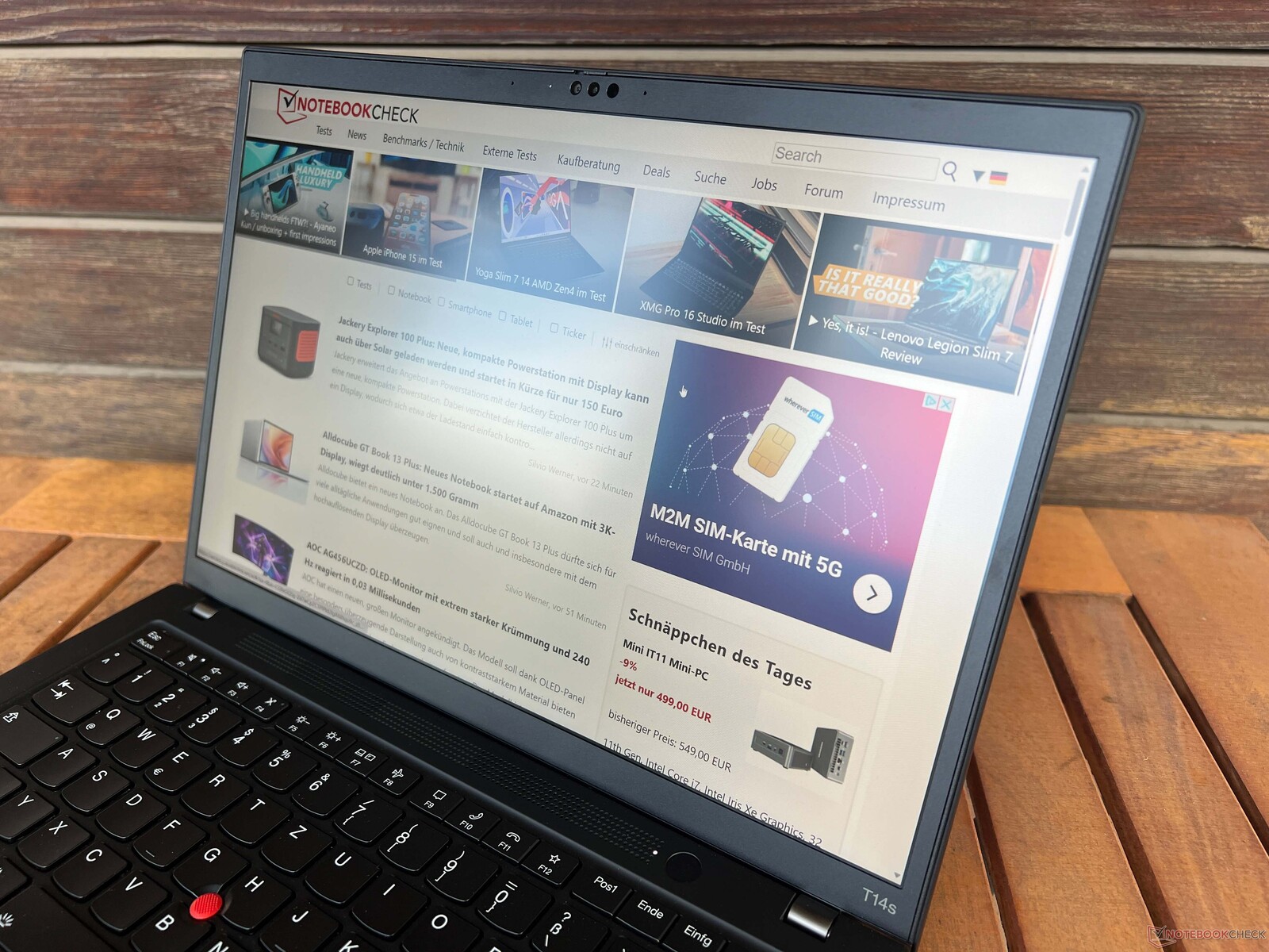 联想ThinkPad T14s G4评测：采用 AMD Zen4 的商务笔记本电脑更出色 - Notebookcheck