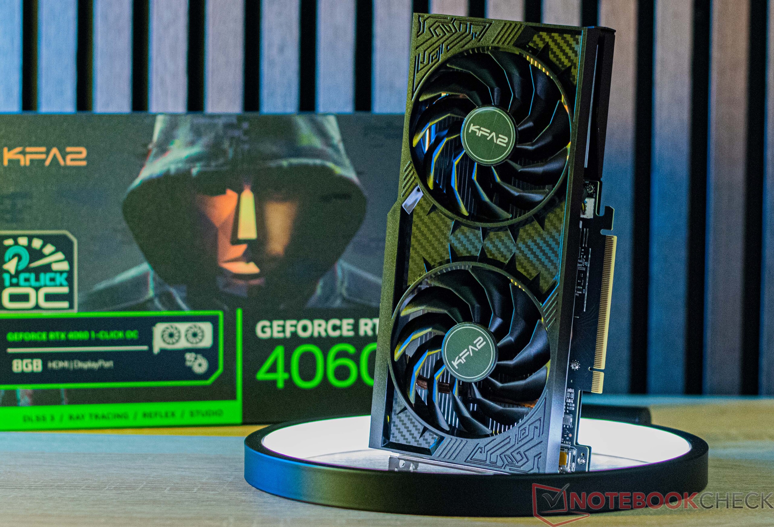 KFA2GeForce RTX 4060 1-Click OC 2X 显卡评测：当前入门级 GPU 的功耗超出预期 ...