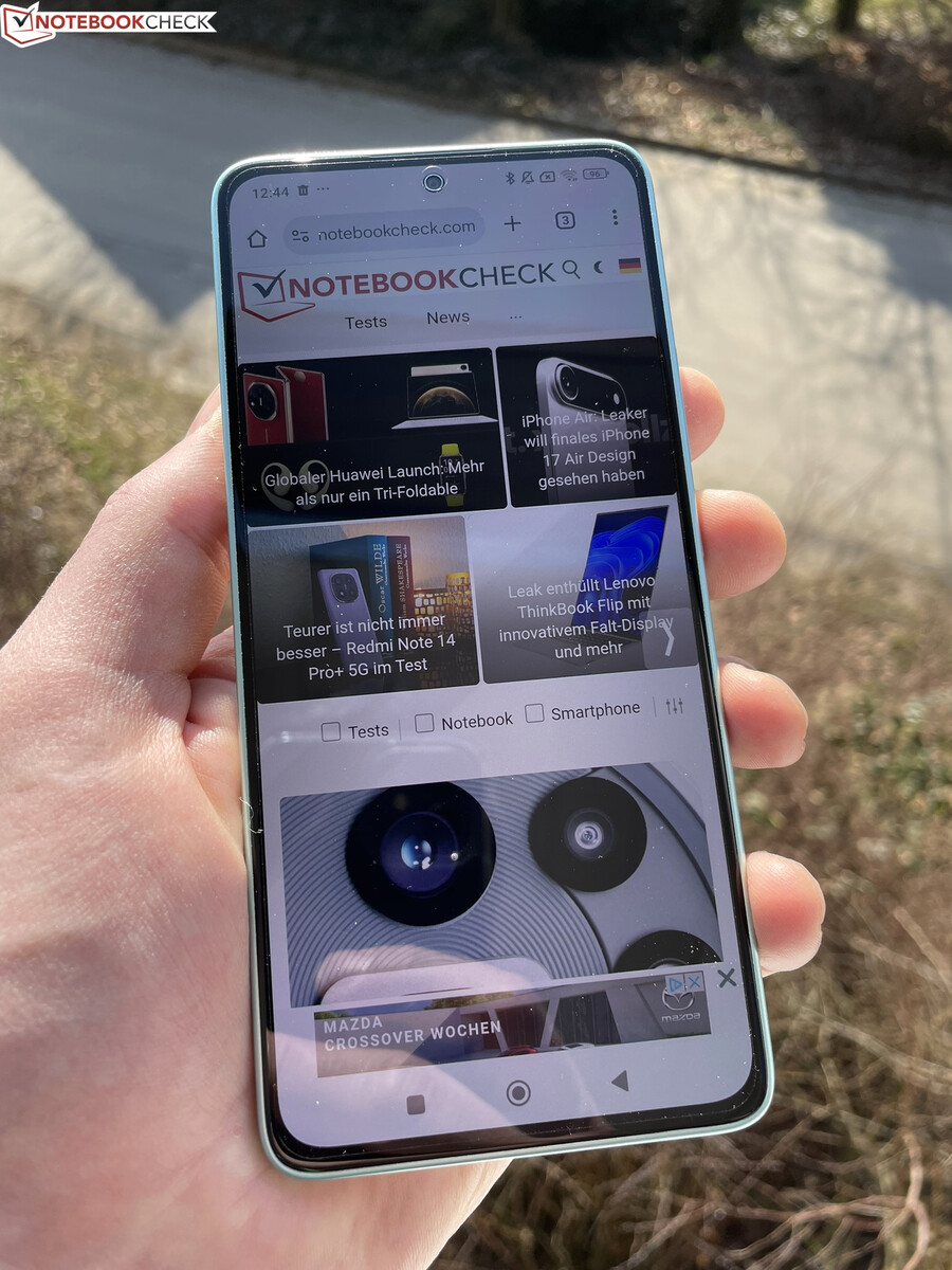 小米Redmi Note 14 5G 评测--功能强大、价格优势明显的入门级智能手机 - Notebookcheck