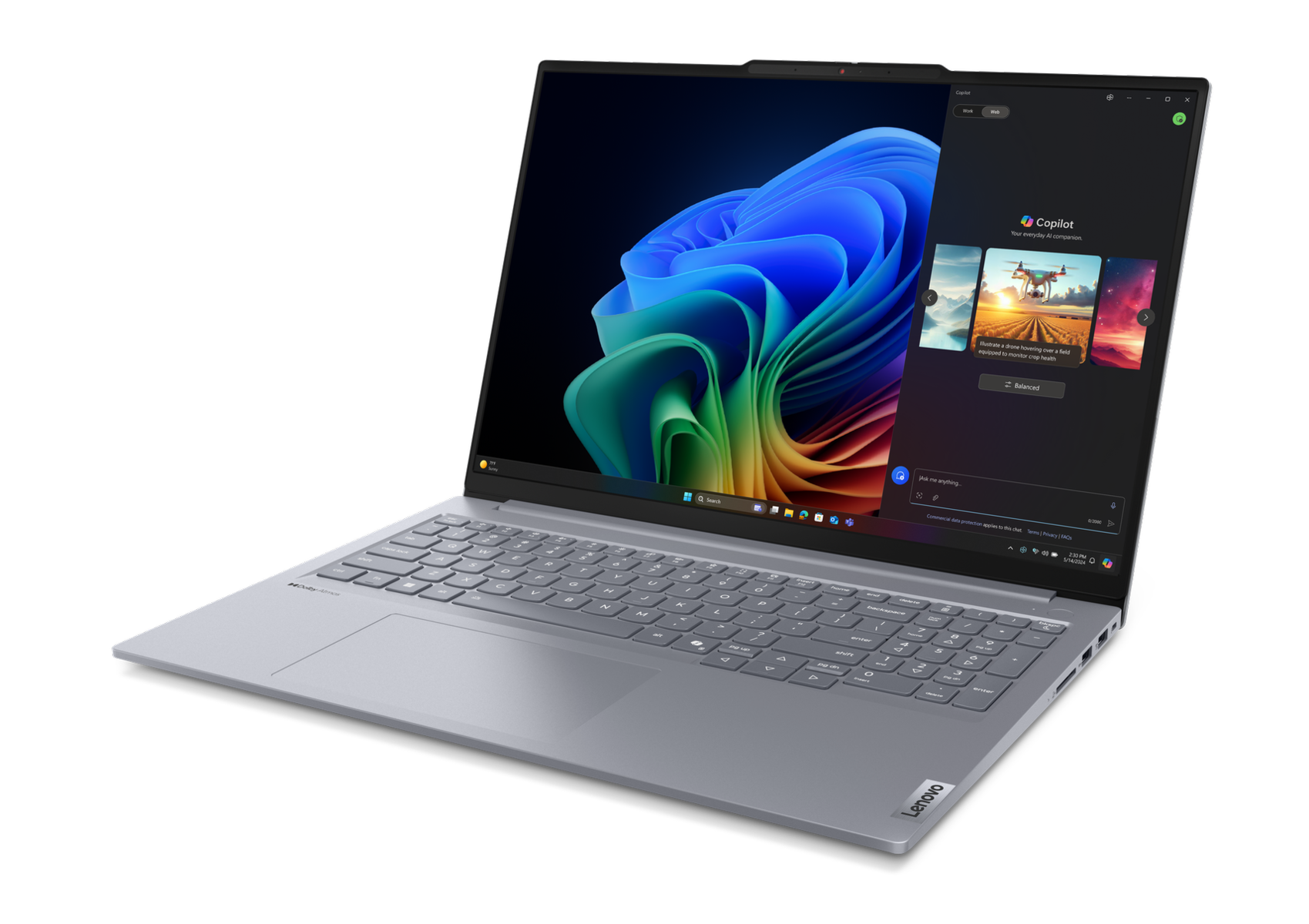 联想ThinkBook 16 Gen 7正式发布，配备8核骁龙X Plus处理器 - Notebookcheck-cn.com News