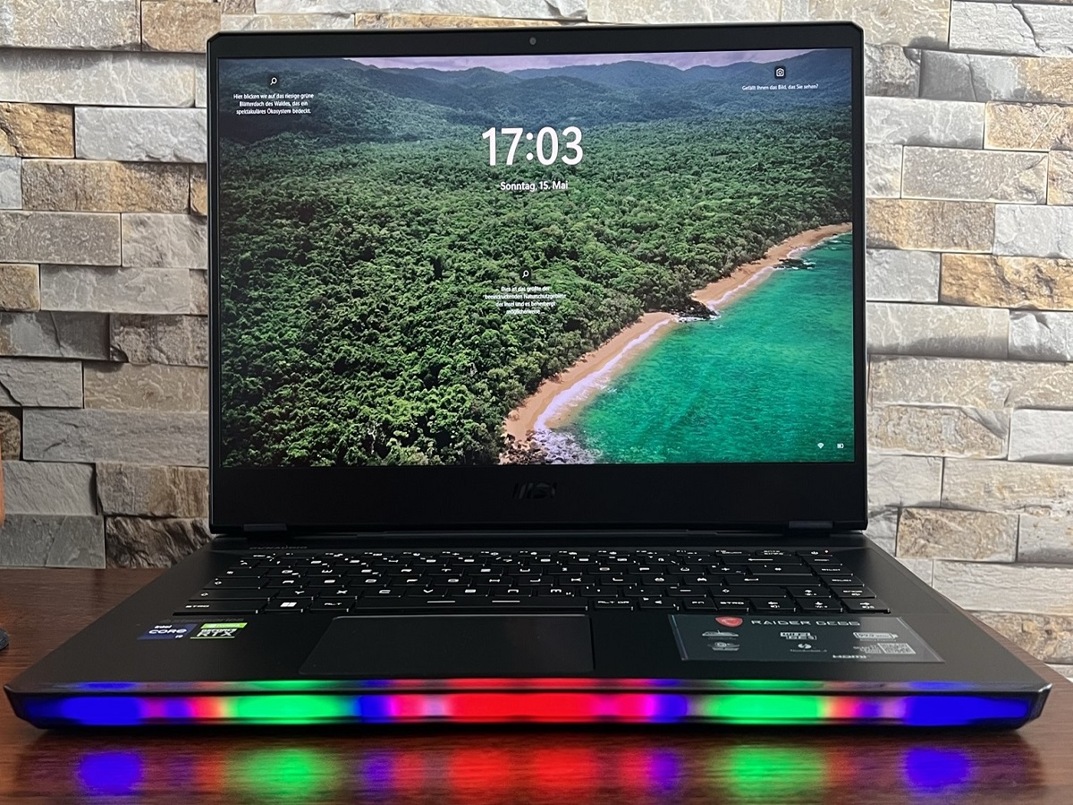 MSI Raider GE66 12UHS - Notebookcheck